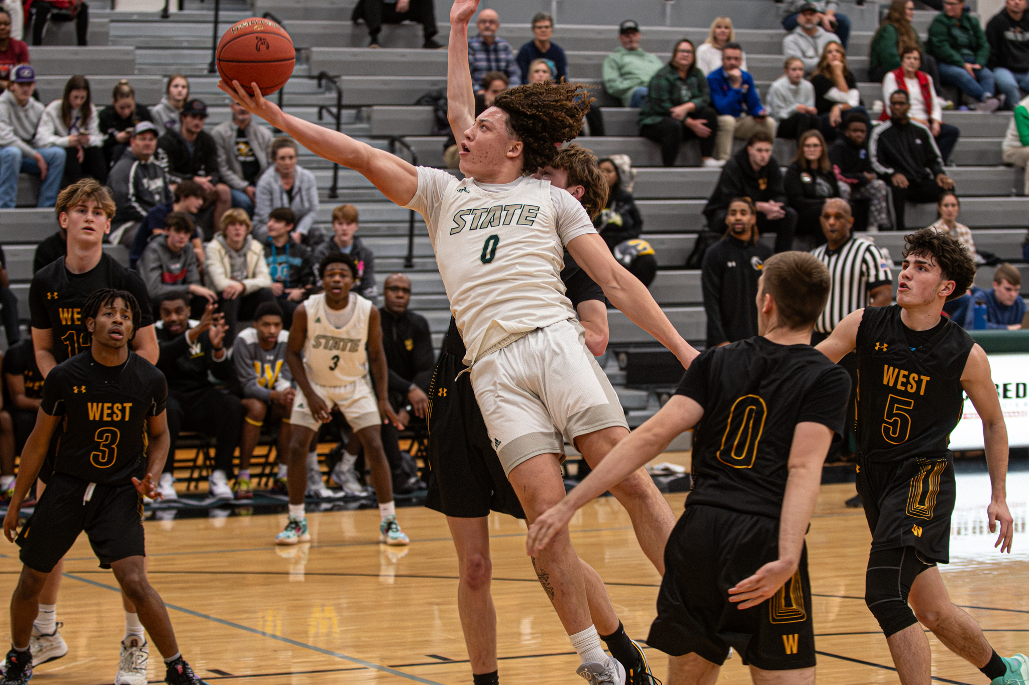 Free State boys start strong on way to 66-46 victory over SM West ...